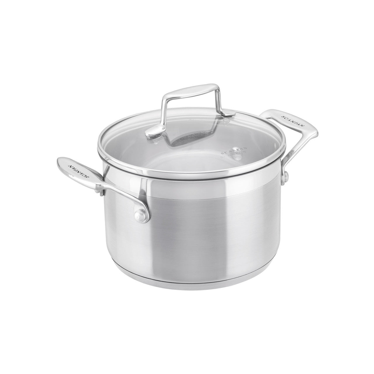 Scanpan Impact 18cm/2.5l Dutch Oven S/S – STEEL & GLASS