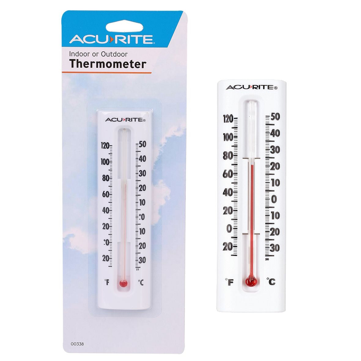 AcuRite Indoor/Outdoor Thermometer – STEEL & GLASS