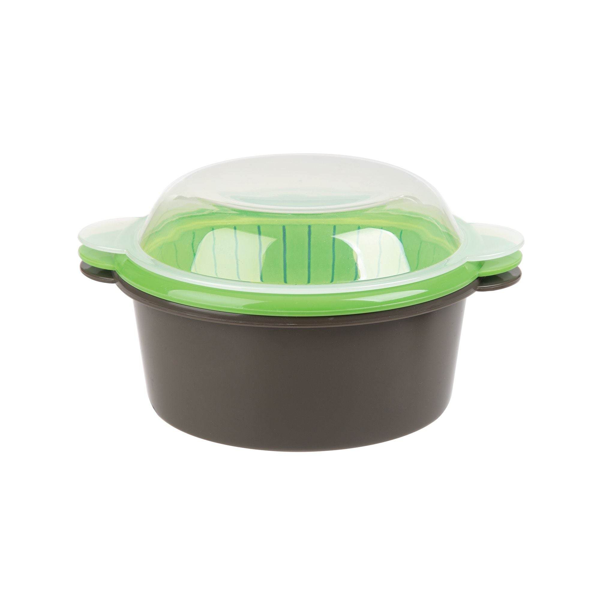 Progressive Prep Solutions Microwave Mini Steamer – STEEL & GLASS