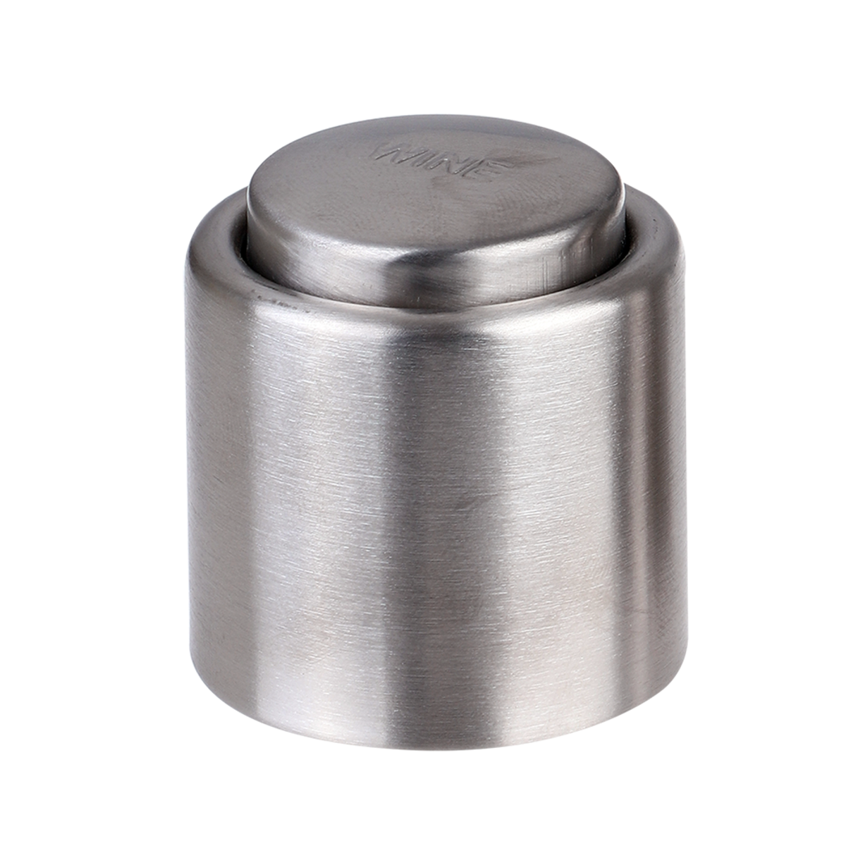 BARTENDER - STAINLESS STEEL WINE STOPPER – STEEL & GLASS