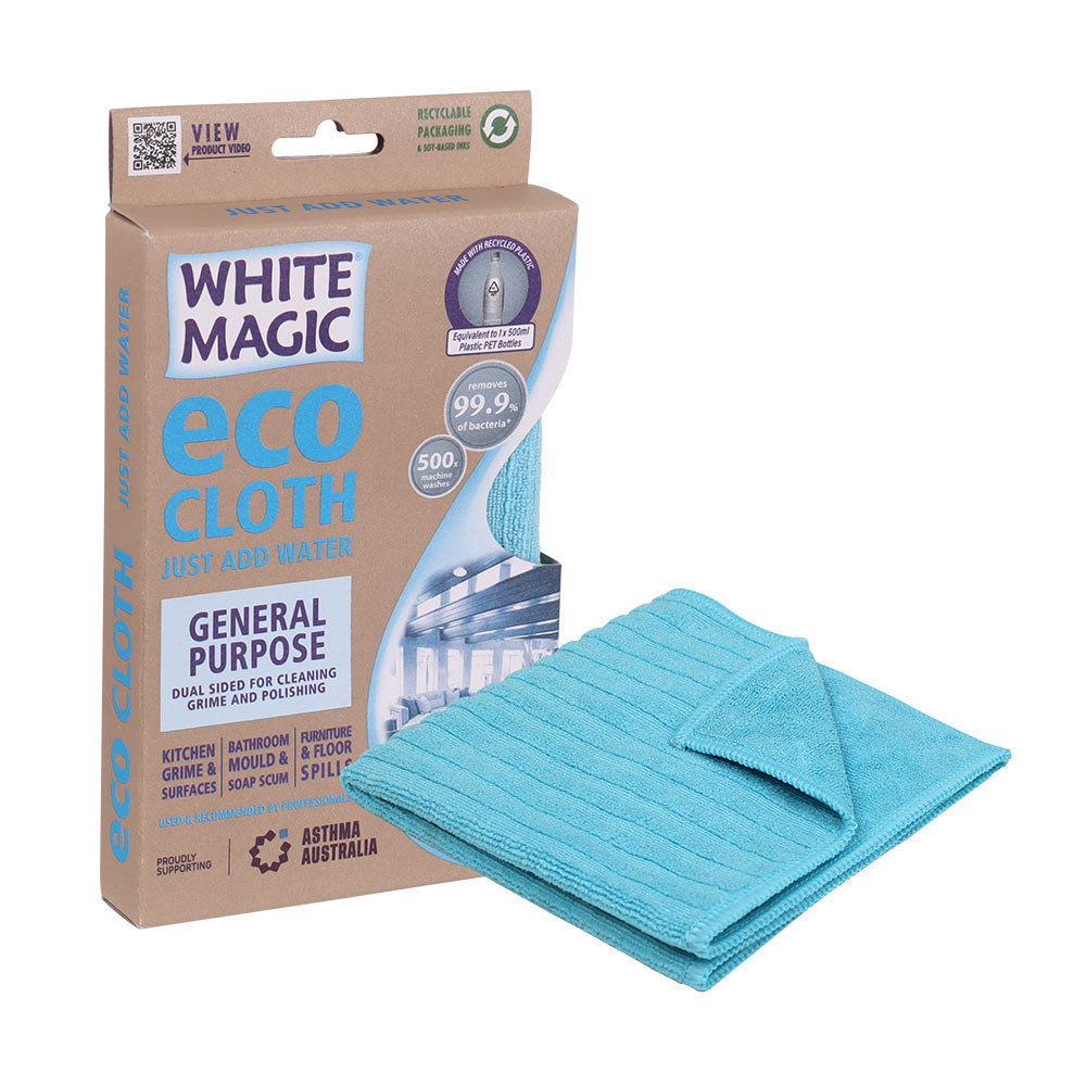 White Magic - Eco Cloth General Purpose – STEEL & GLASS