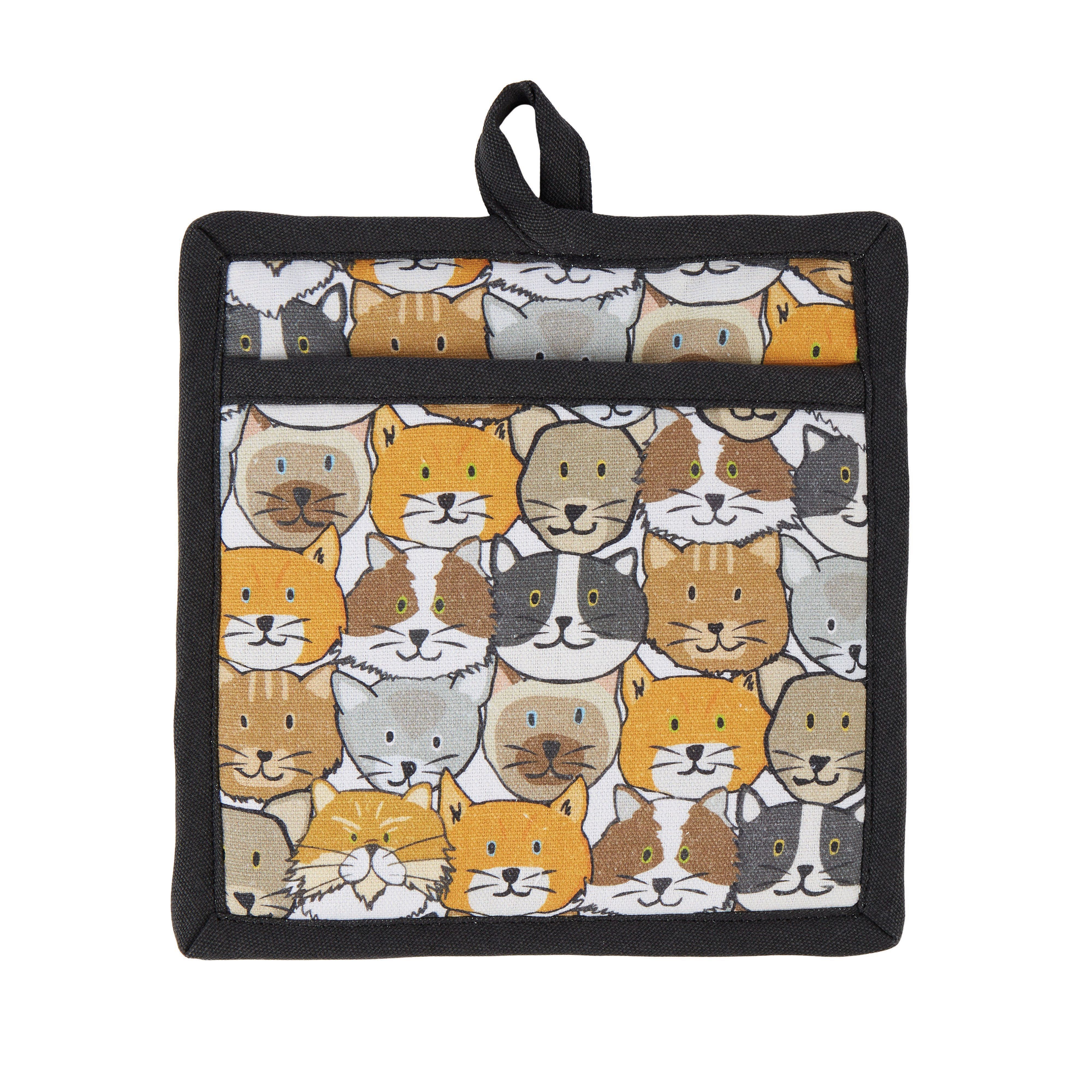 The Cat Collective Pot Holder Multi-Coloured 20x20cm – STEEL & GLASS