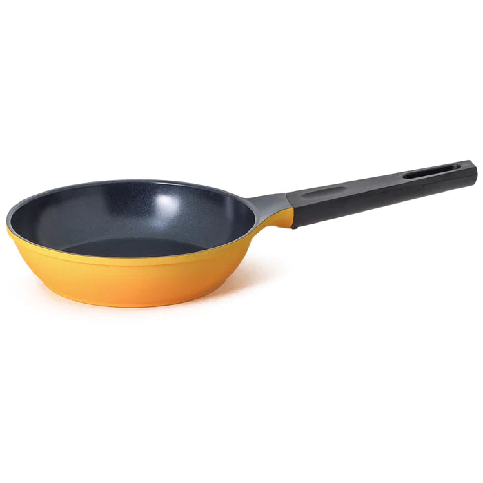 Neoflam Amie 20cm Fry Pan Yellow Induction – STEEL & GLASS