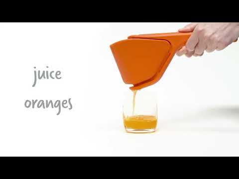 Dreamfarm Fluicer Orange Juicer – STEEL & GLASS