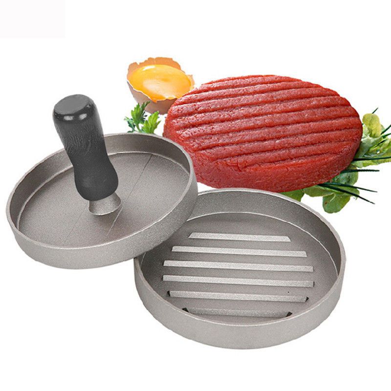 Single Burger Press Aluminium/Bakelite – STEEL & GLASS