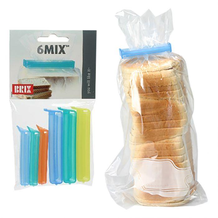 Brix - 6 Mix Bag Closures Pk 6 – STEEL & GLASS