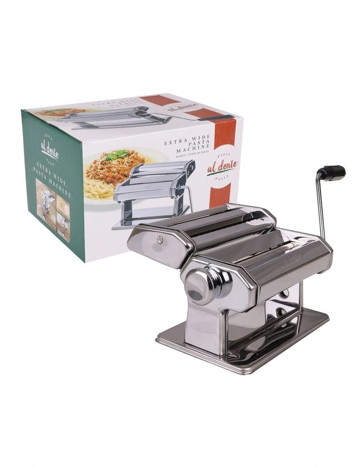 Al Dente - Pasta Machine (Extra Wide)180mm – STEEL & GLASS