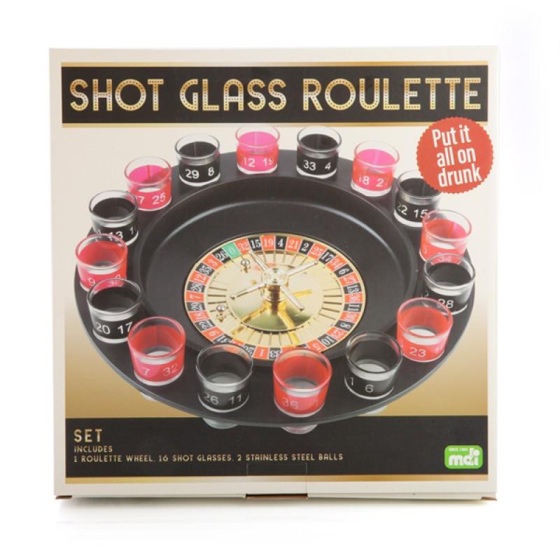Drinking Game Shot Glass Roulette – STEEL & GLASS