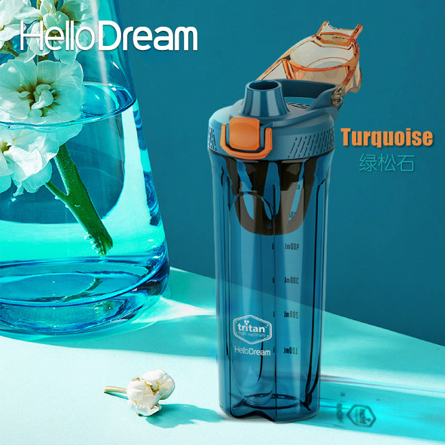 Hello Dream - Sport Shaker Drinking Bottle 700ml – STEEL & GLASS